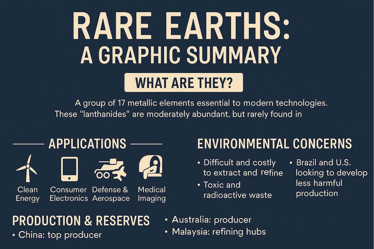 Rare Earths: The Hidden Elements Powering the Modern World