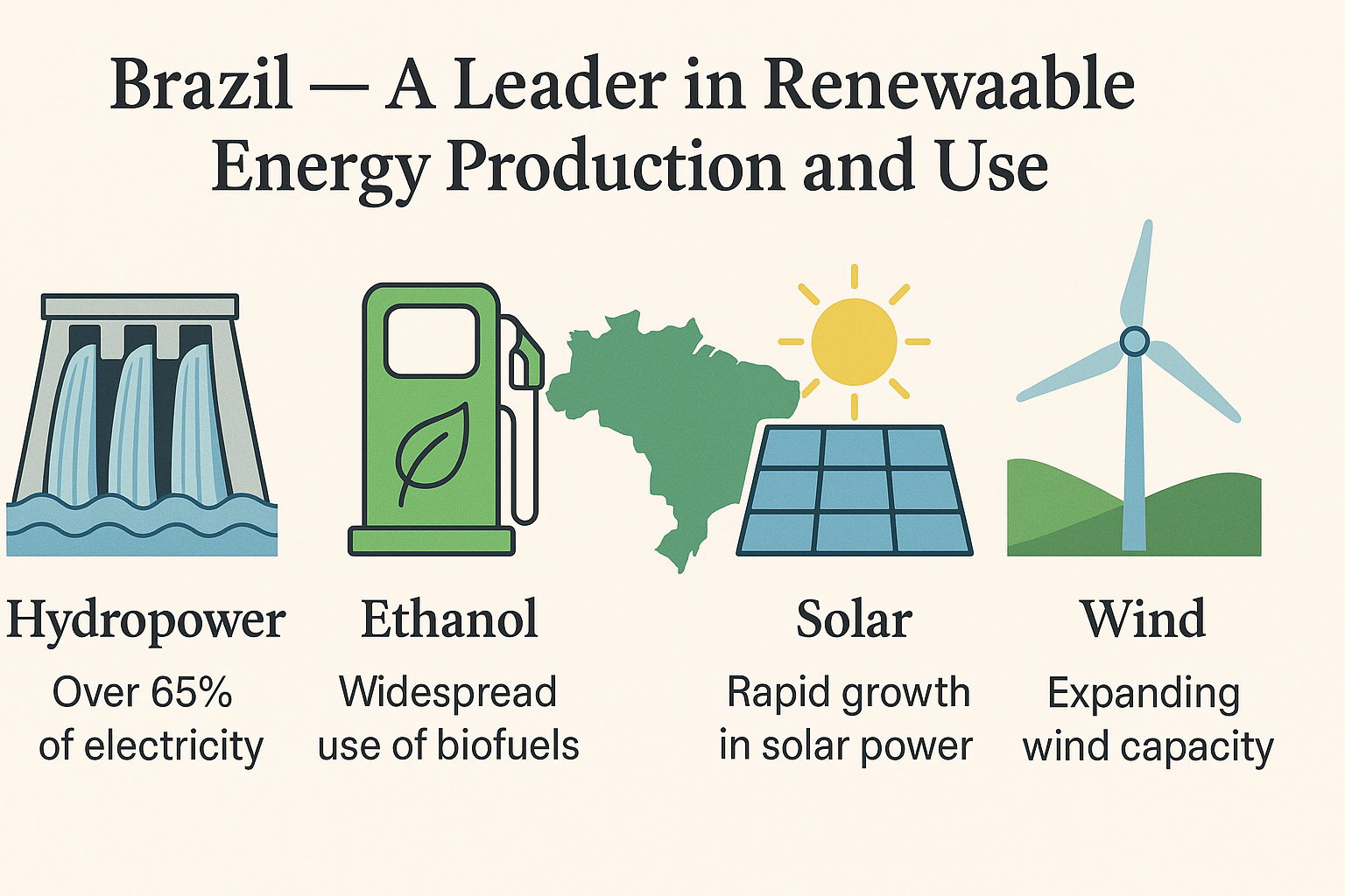 Brazil — A Leader in Renewable Energy Production and Use